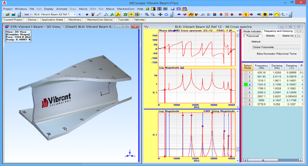 Online Training - Introduction to Modal Analysis | Vibrant Technology, Inc.